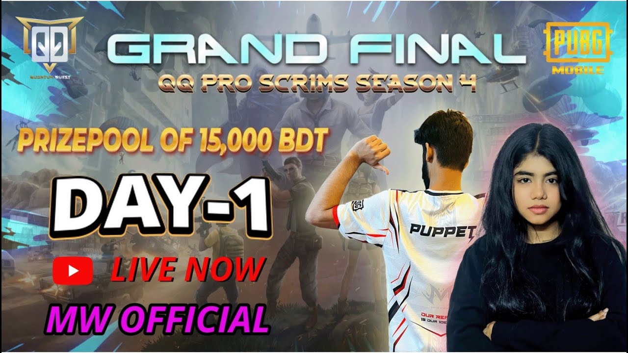 QQ PRO SCRIMS SEASON 4 GRAND FINAL - YouTube