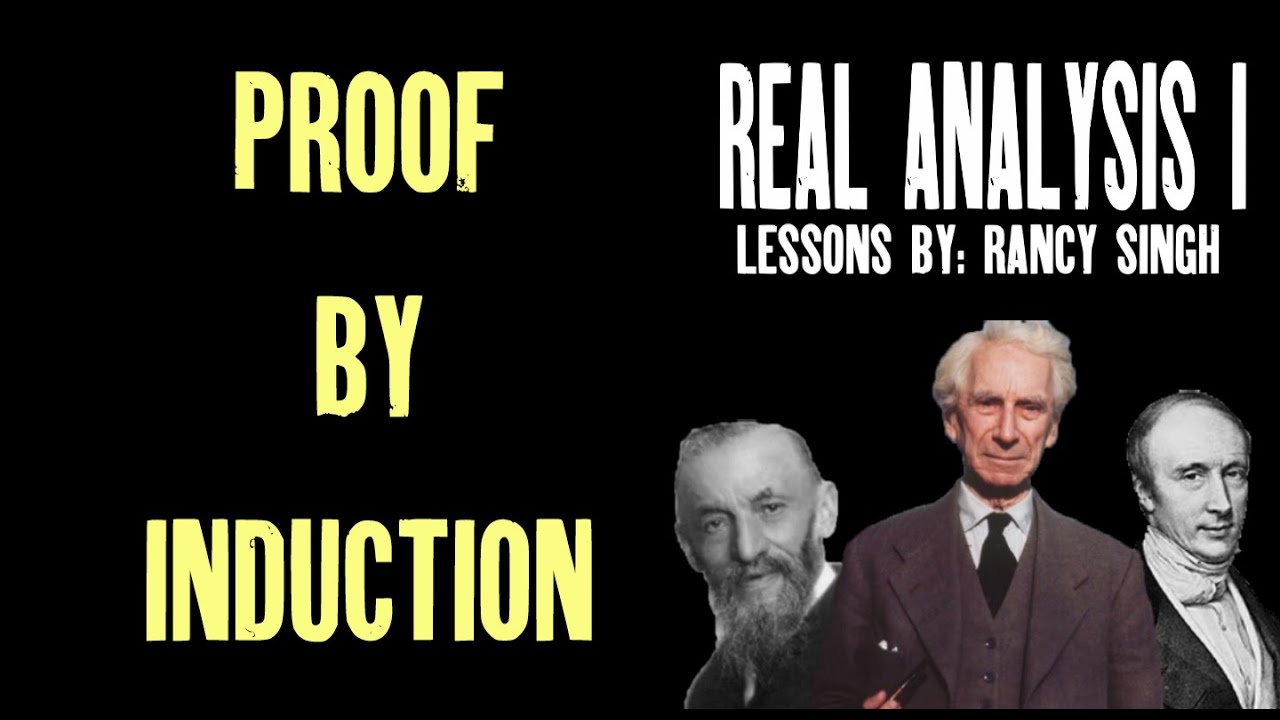 Proof by Induction, Easy and Hard Examples [Real Analysis] - YouTube