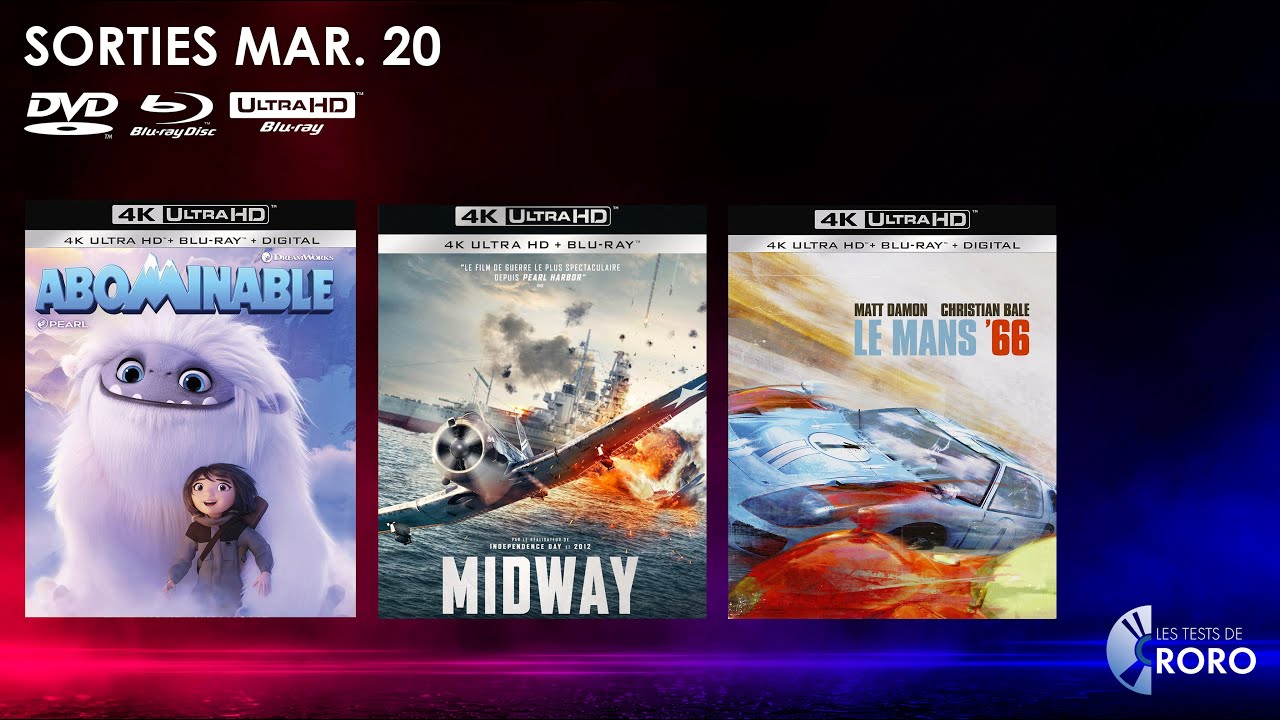 Sorties films Mars 2020 - YouTube