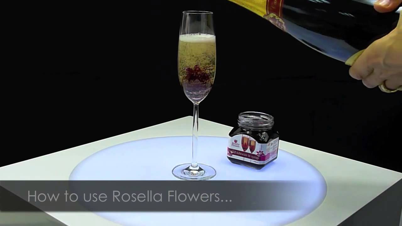Rosella Flowers in Syrup- Global Brand Resources Pvt Ltd! - YouTube