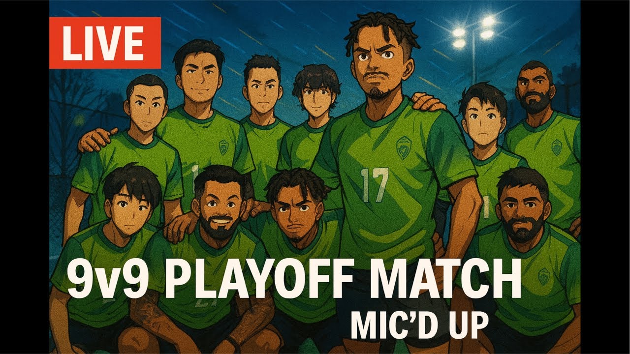 LIVE 9v9 Playoff Match 🏆 | Mic’d Up Intensity | PathToThePitch Goes All ...