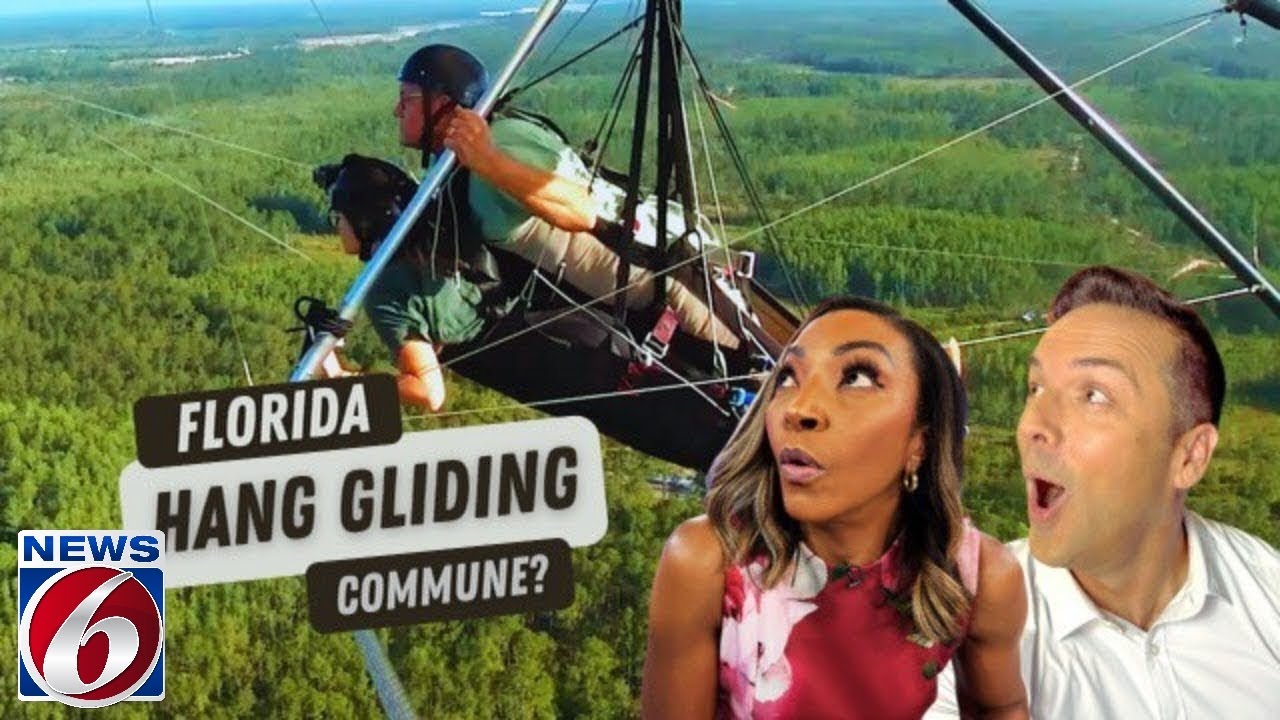 ‘It’s amazingly easy:’ Here’s where you can hang glide in Florida - YouTube