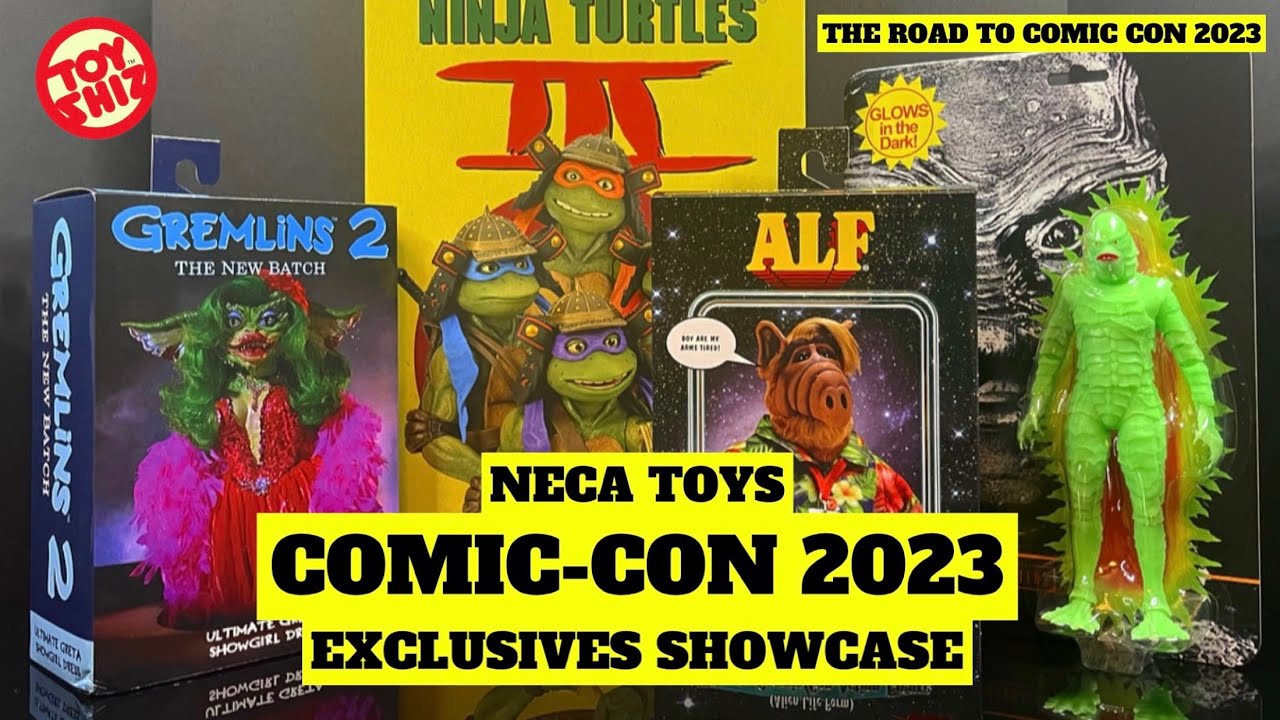 NECA TOYS COMIC CON 2023 EXCLUSIVES SHOWCASE - YouTube