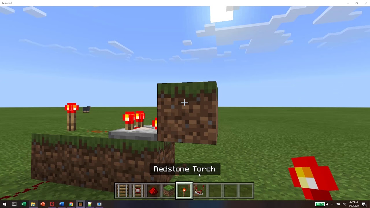 Anvil Dropping railway in mincraft {easy} - YouTube