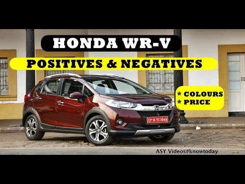 HONDA WR V | WRV REVIEW | WRV 2017 | HONDA W-RV : SHOULD YOU BUY ...