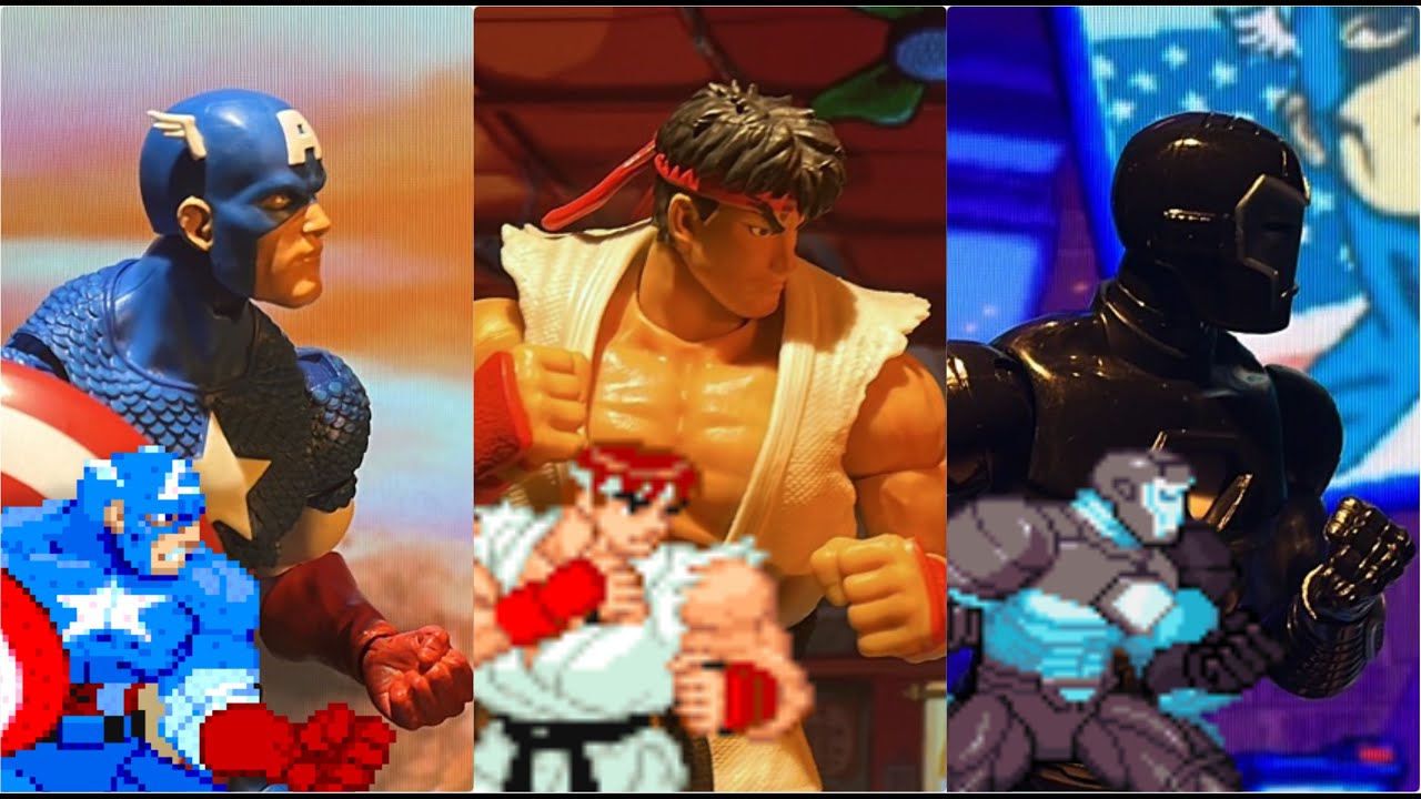 Marvel vs Capcom - Idle Animation || Stopmotion Showcase - YouTube