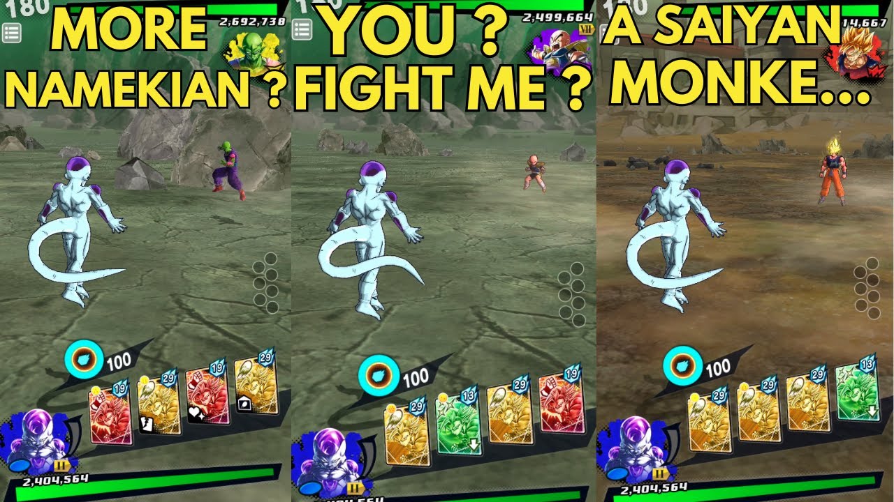 Revival Frieza Quotes & Interactions Dragon Ball Legends 2025 Quotes ...