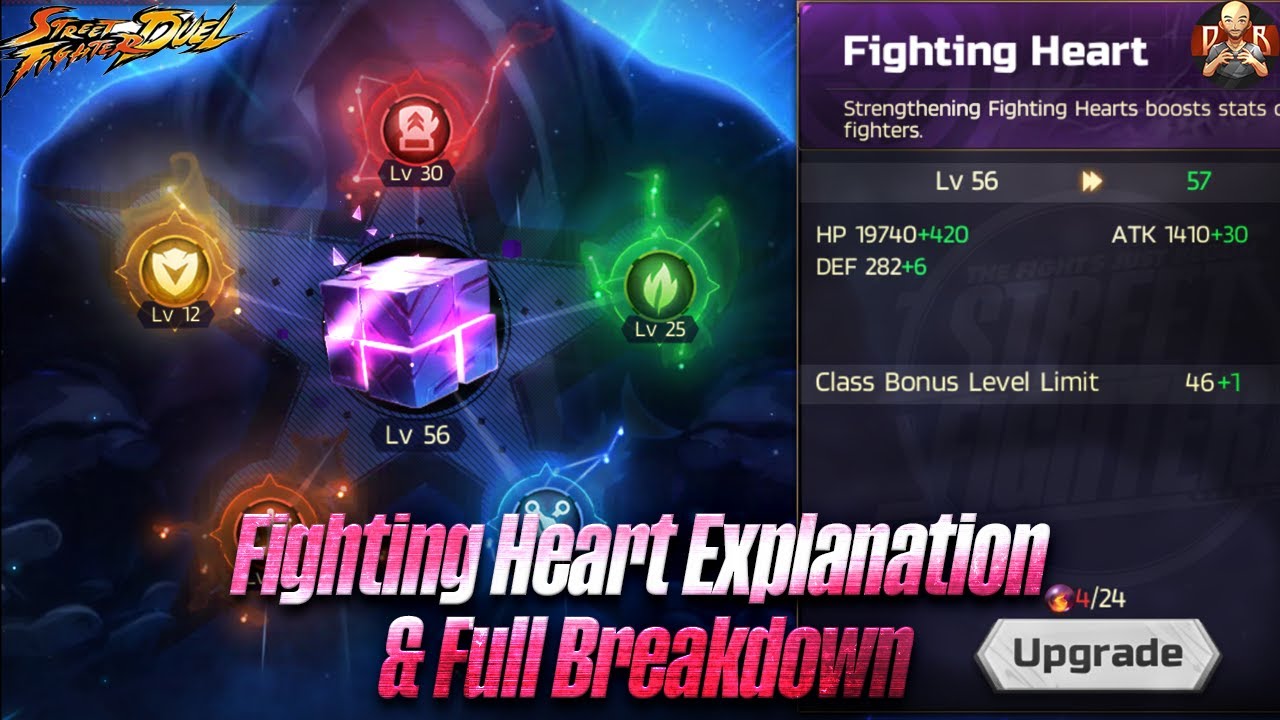 [SF: Duel] - Fighting Heart feature full explained! How to acquire gems ...