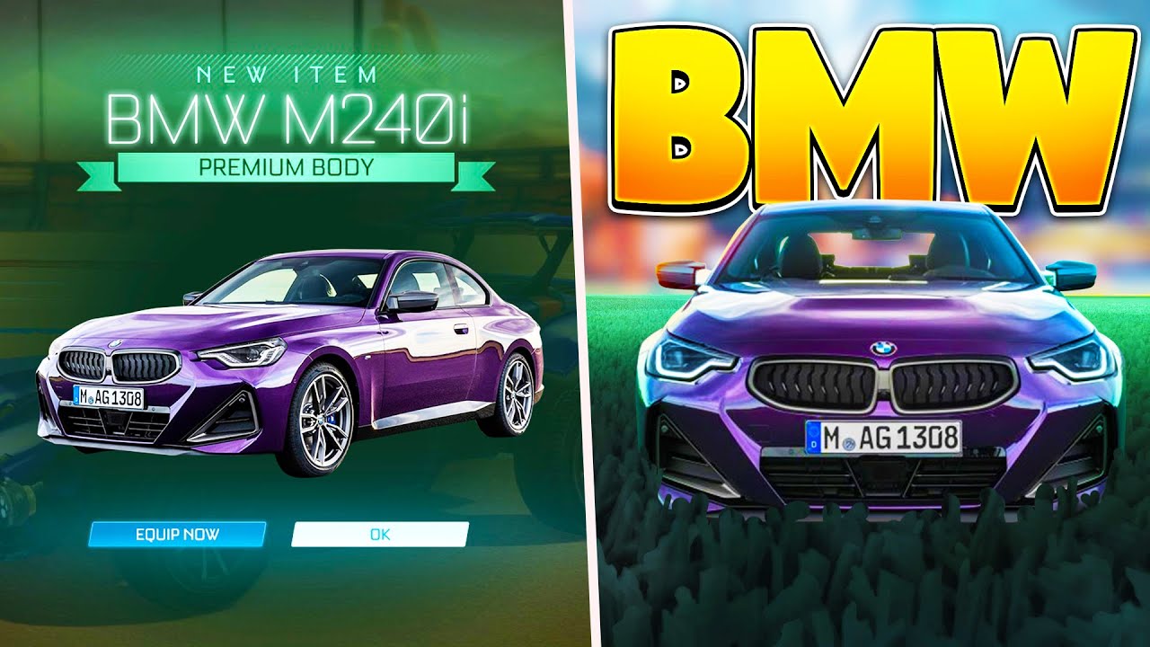 New BMW M240i DLC Coming To Rocket League! - YouTube