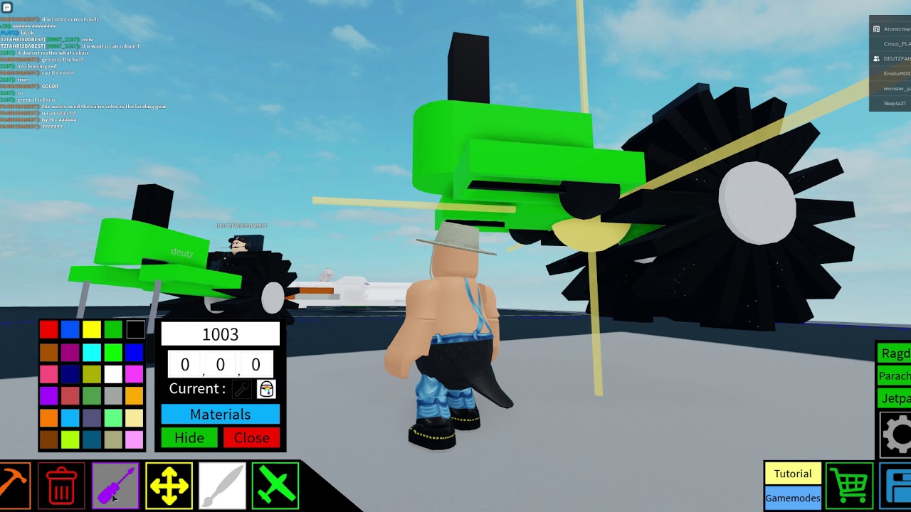 Today we will be making a tractor in plane crazy! i give full credit to ...