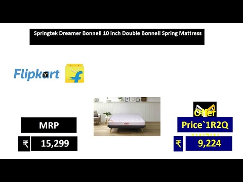 Springtek Dreamer Bonnell 10 inch Double Bonnell Spring Mattress