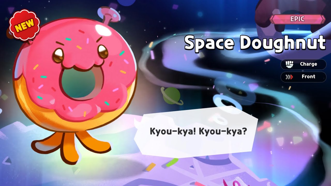 Space doughnut gacha animation pull | Cookie Run Kingdom - YouTube