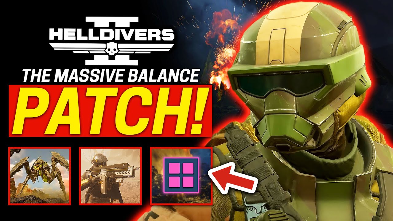 Helldivers 2 BIGGEST PATCH Over 100 Changes - YouTube