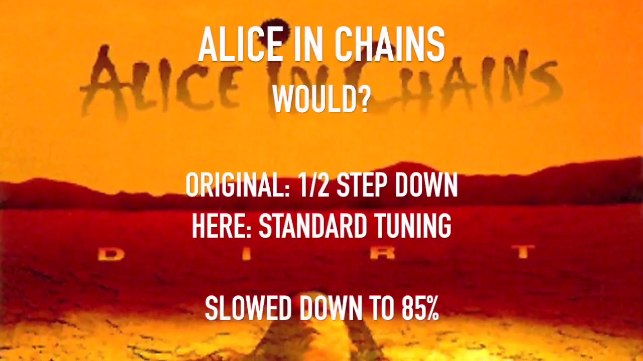 Would? - Alice In Chains (Guitar Lesson + Tab) w/ Guitar Solo - YouTube