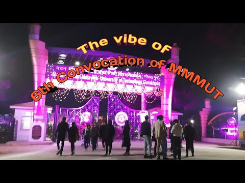 6th convocation of MMMUT🧑‍🎓 || The vibe😍 - YouTube