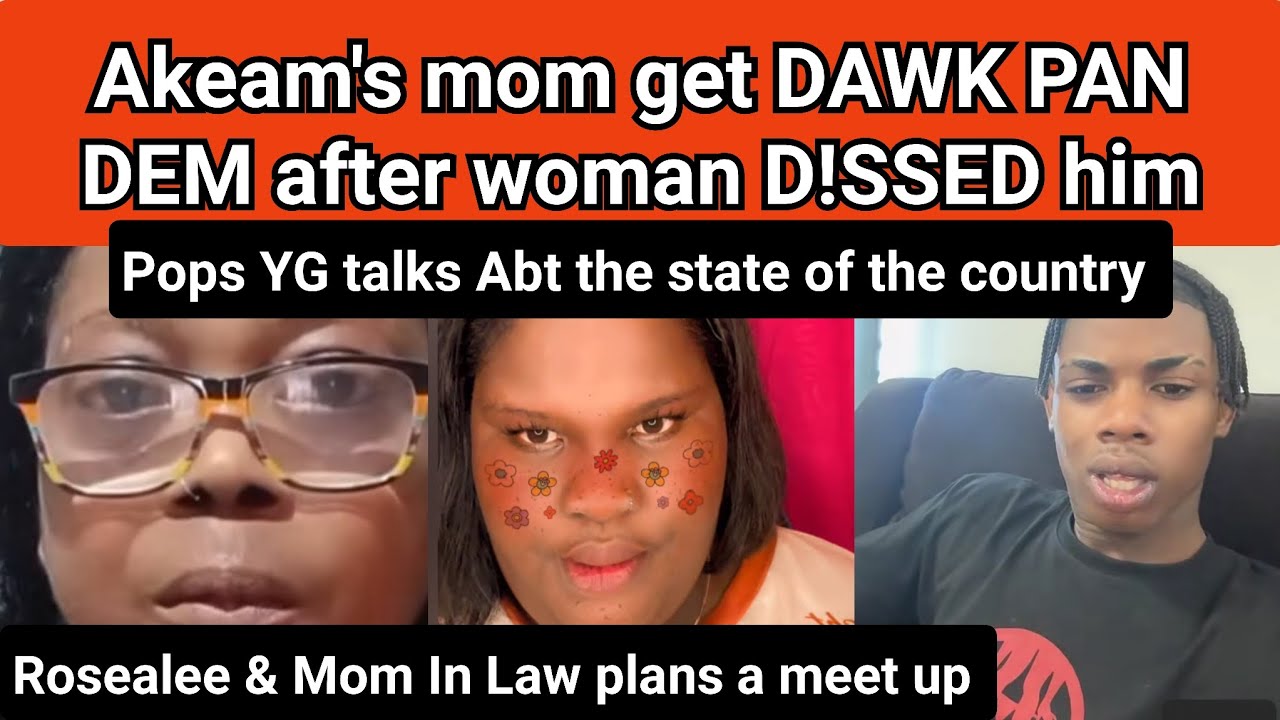 Akeam's mom & Rosealee Deal wid the ppl in the comments WIKKID, Pops YG ...