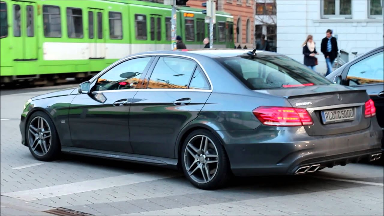 Mercedes-Benz "E63 AMG Brabus" kit - YouTube