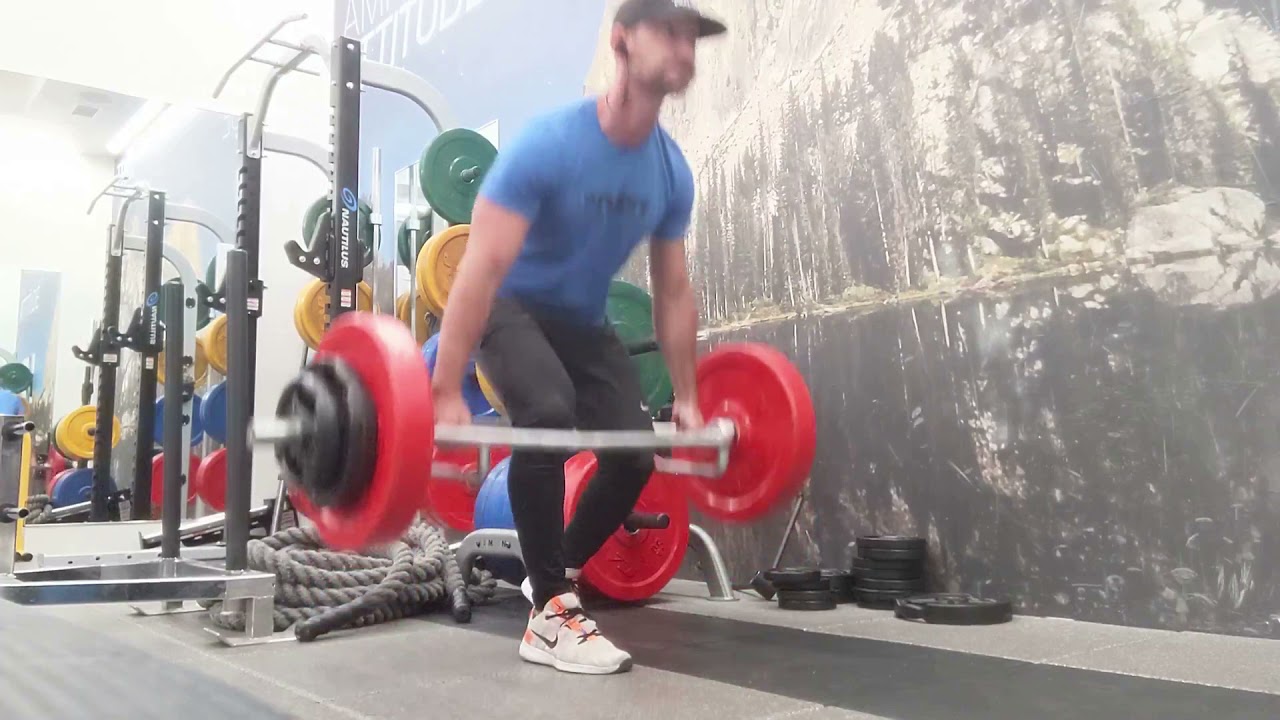 Split Stance Trap Bar Deadlift - YouTube