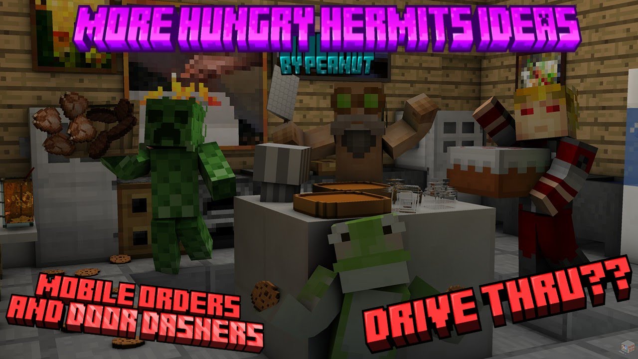 More Ideas for HUNGRY HERMITS! - Drive Thru and DoorDashing?? - YouTube