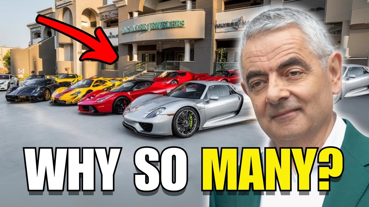 Jaw-Dropping MULTI-MILLION Rowan Atkinson's Car Collection - YouTube