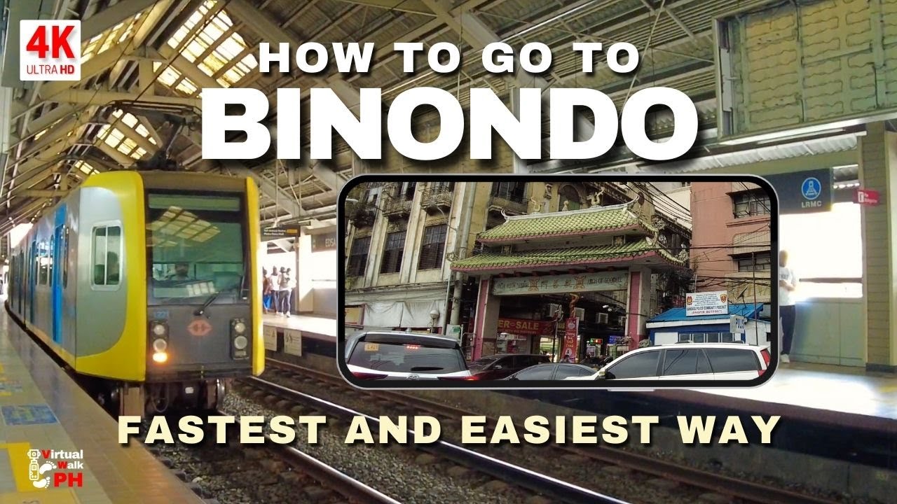 FULL RIDE How to get to Binondo | Going To The Oldest Chinatown in The ...