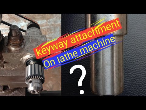 Keyway Cutting on Lathe Machine[How its made] - YouTube
