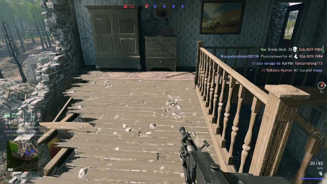 Enlisted clip #54: Running Around Like A Maniac With A Heavy Machine ...