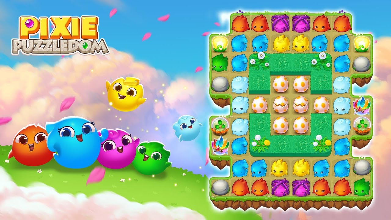 Pixie Puzzledom：Match 3 puzzle game! - YouTube