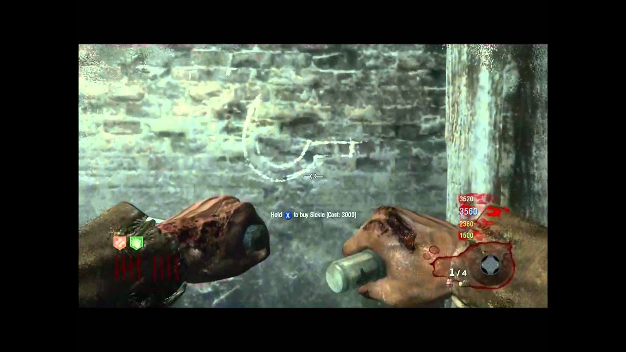 Location of the Sickle on Call of the Dead - YouTube