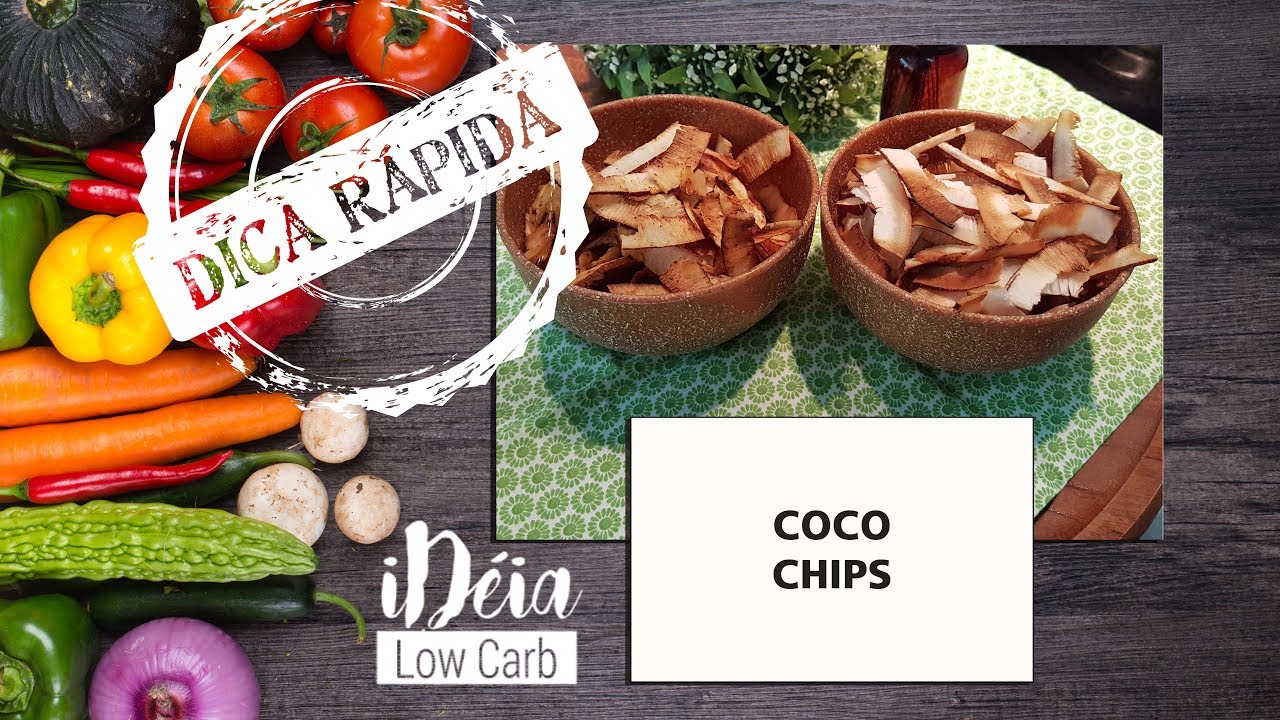 Chips de Coco Natural e Salgado - YouTube