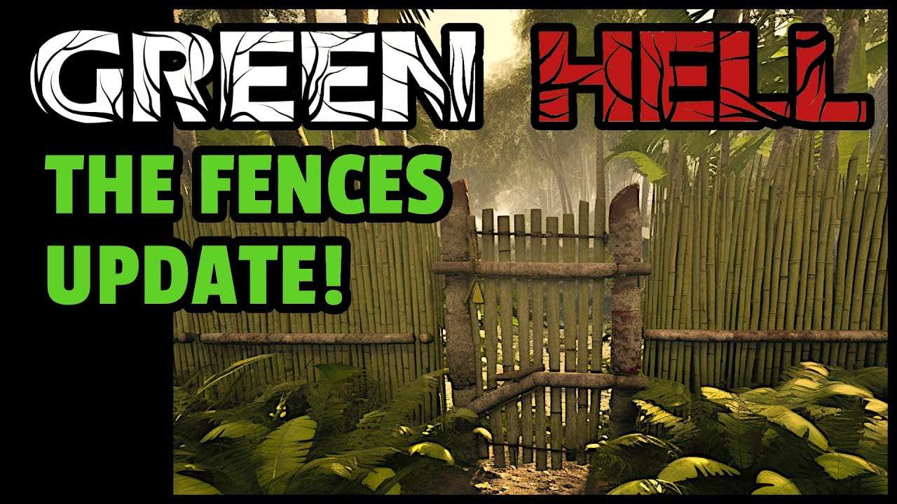 The Joy of Building | Green Hell Fences Gate Palisade Update! | S07 ...