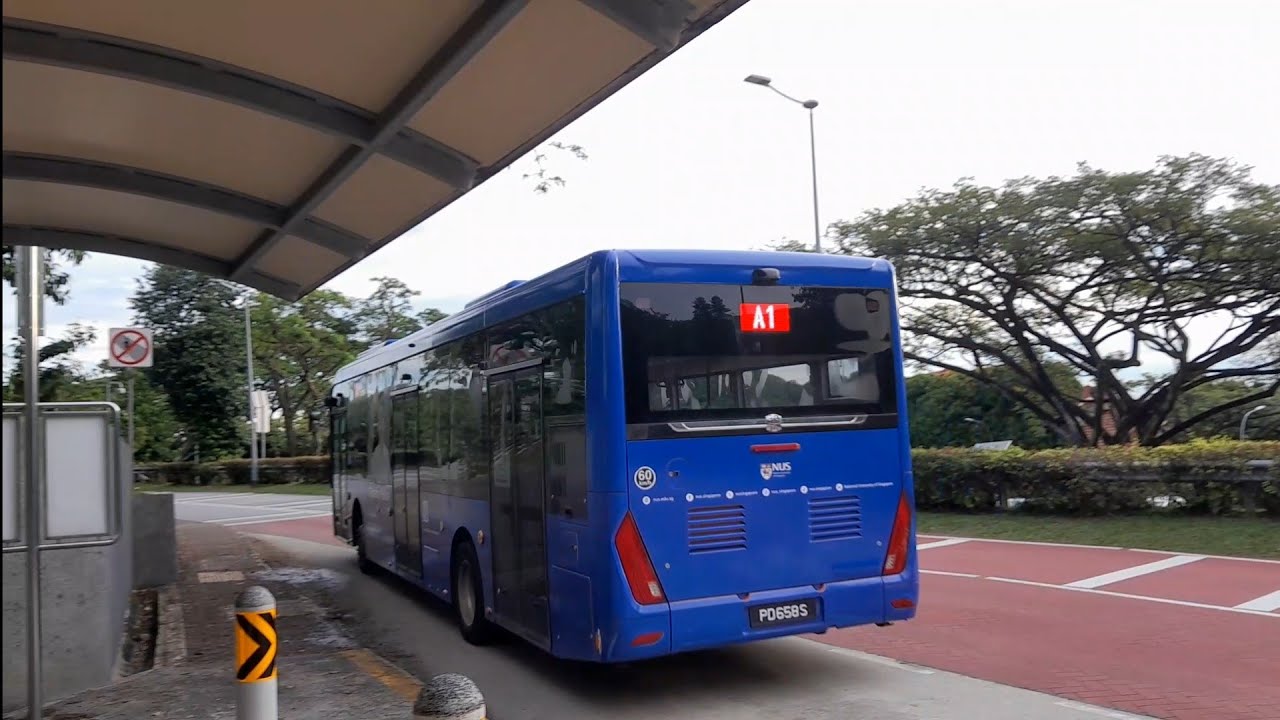 NUS ISB: [PD658S] On Service A1 Departing LT13 Bus Stop Along Kent ...