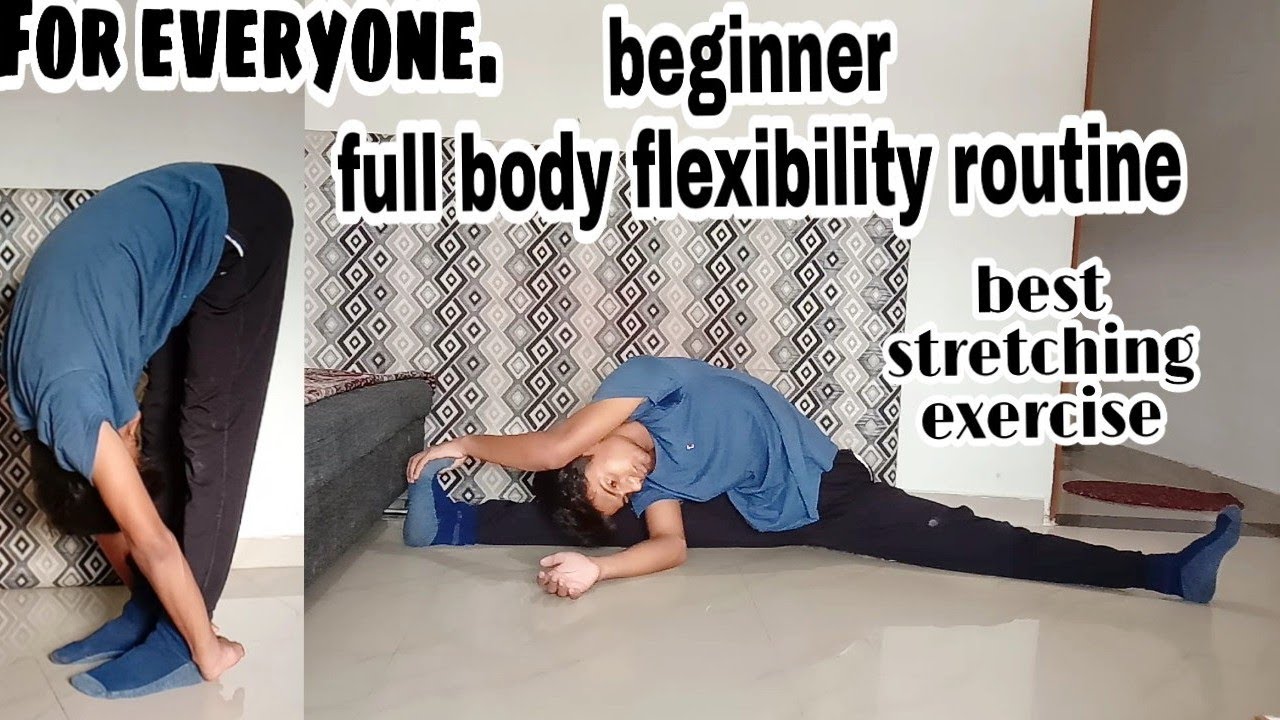 Beginner Full Body Stretching Routine For Flexibility | Stretching ...