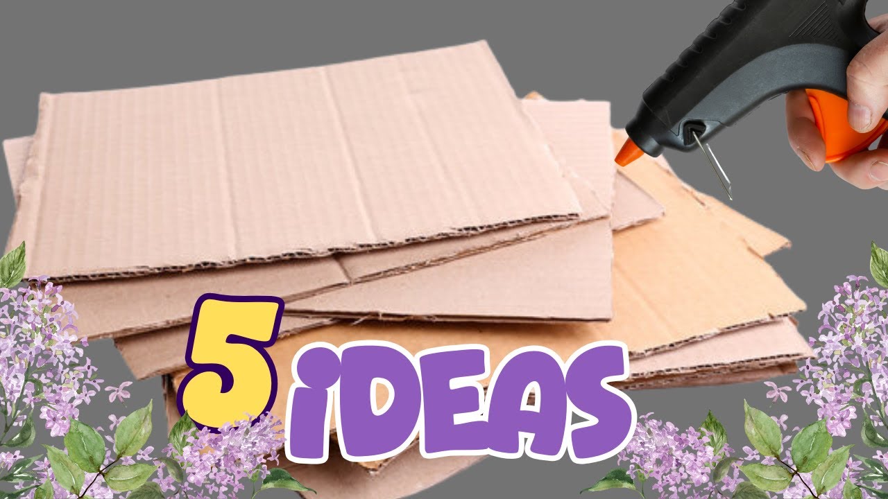 Incredible! These 5 DIY Cardboard Ideas Are So Easy and Budget-Friendly ...