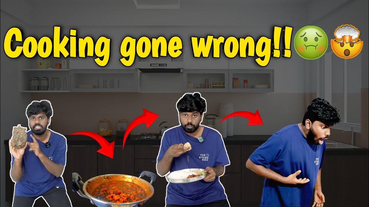 Cooking Gone Wrong 🤢😂 | Latest Telugu Pranks | Comedy | Black brothers ...