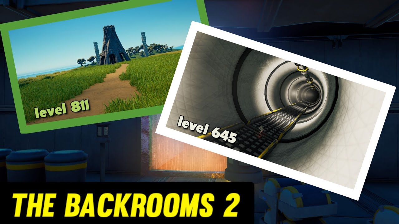 Fortnite creative | the BACKROOMS in Fortnite! ( level 654 and 811, and ...