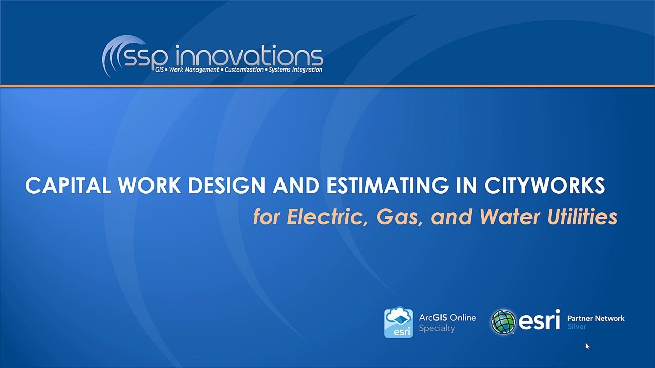 Capital Work Design and Estimating in Cityworks - YouTube