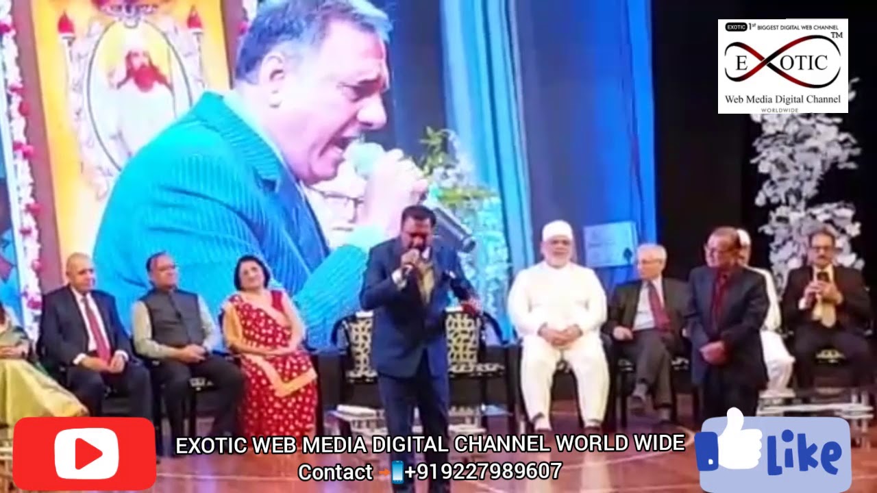 Celebration parsi community Bollywood actor boman Irani sing a song ...