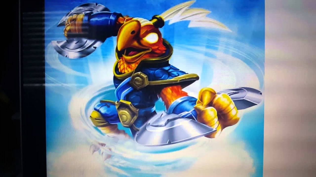 Skylanders swap force all air skylanders with diff - YouTube