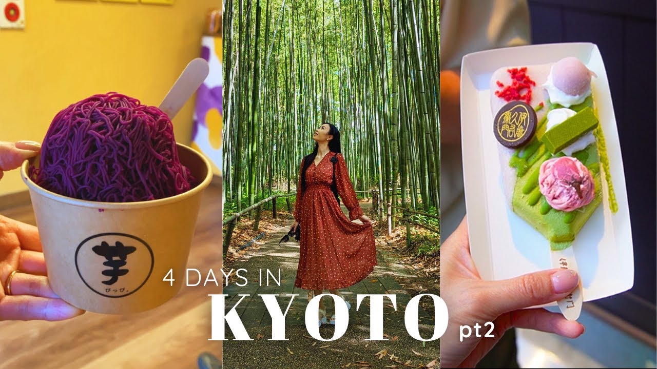 3 Must-Try Ice Creams in Kyoto 🍦 Bamboo Forest & Temples | Japan Travel ...
