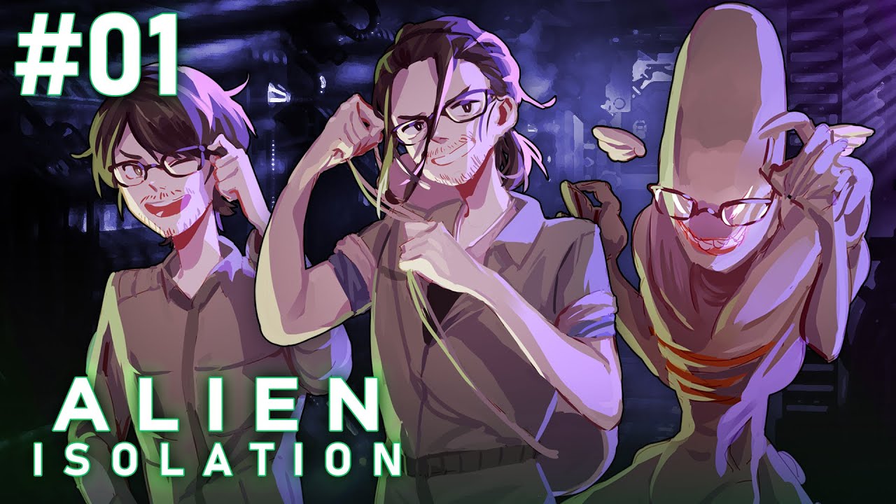 fomos isolados da sociedade 👽 - Alien: Isolation #1 - YouTube