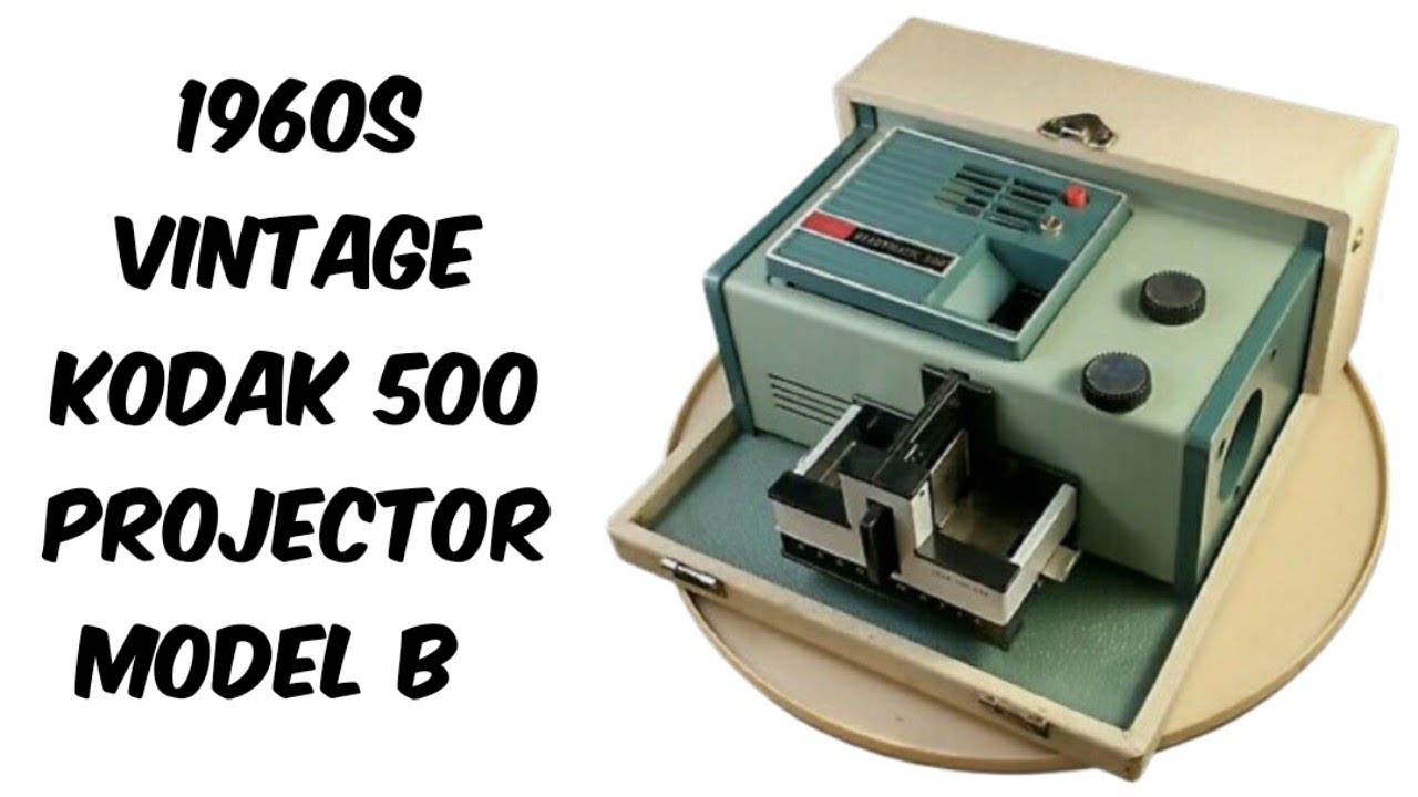 VINTAGE KODAK 500 PROJECTOR MODEL B(Shantishop) - YouTube