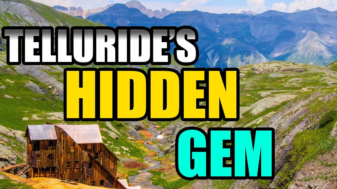 Telluride Colorado's HIDDEN Ghost Town | The STUNNING Lewis Mine & Mill ...