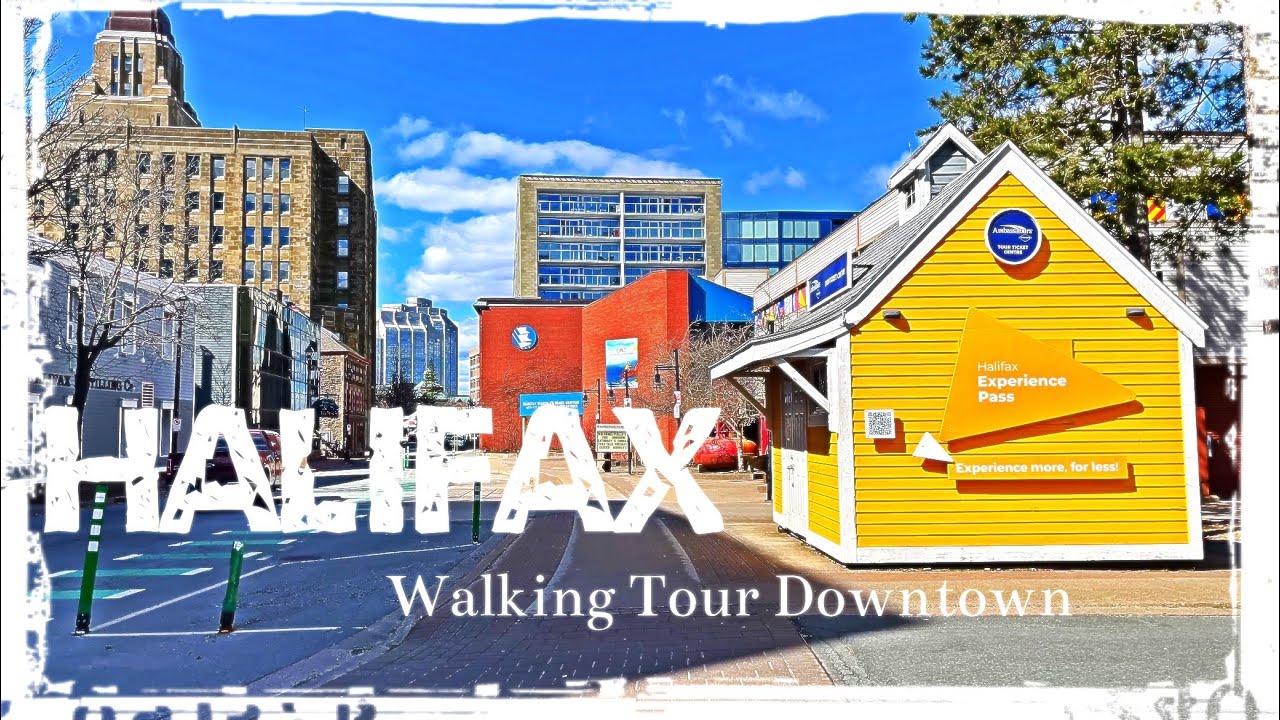 Walk through Heart of Downtown Halifax | Duke via Lower Water St. | Canada 2024🍁 - YouTube