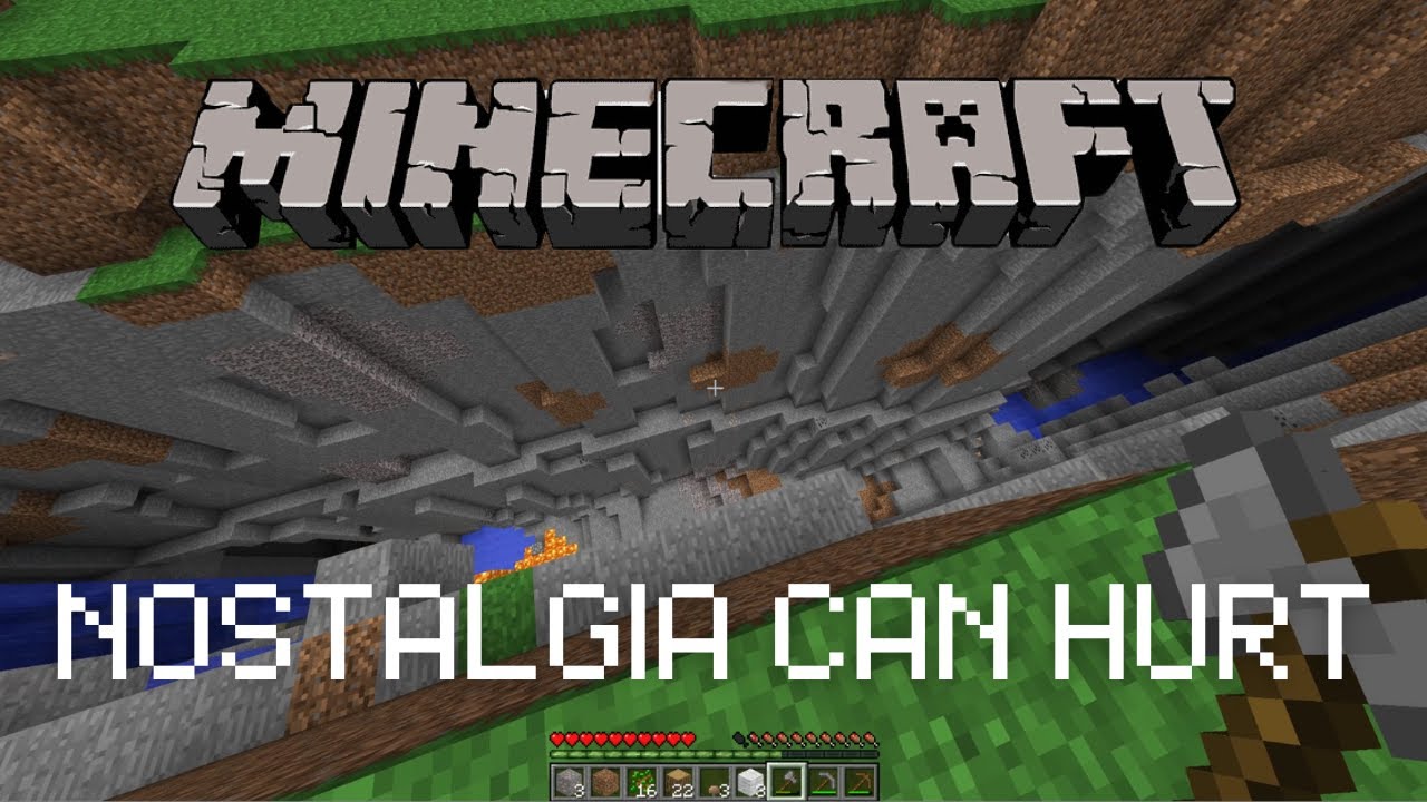 Nostalgia Can Hurt Sometimes (Minecraft Beta 1.8.1) - YouTube