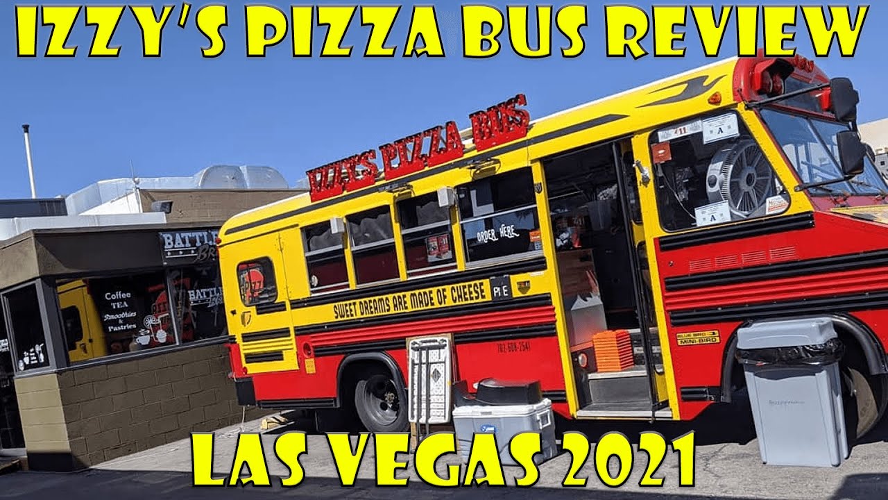 Izzy's Pizza Bus Review (Feat. SleeplessInLasVegas) - YouTube