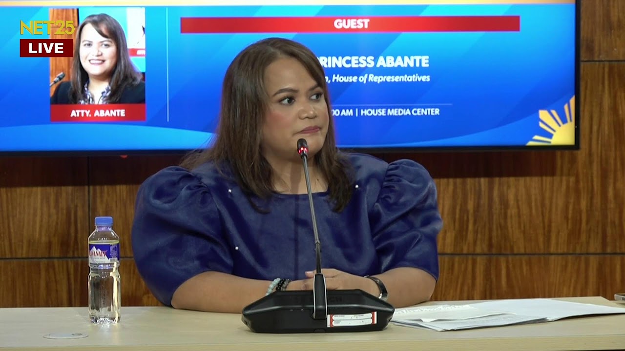 Press Conference of House Spokesperson Atty. Princess Abante | June 18 ...