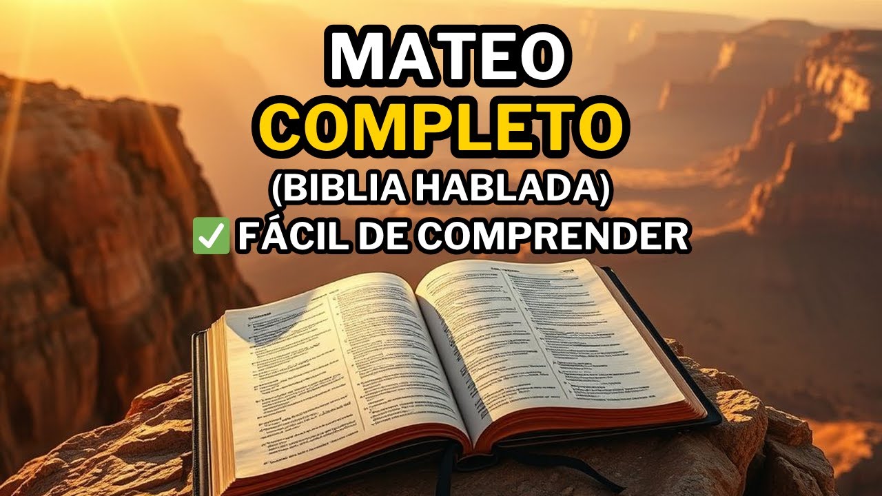 Evangelio Según Mateo COMPLETO | Versión Clara y Fácil de Entender - NTV | Biblia Hablada en ...
