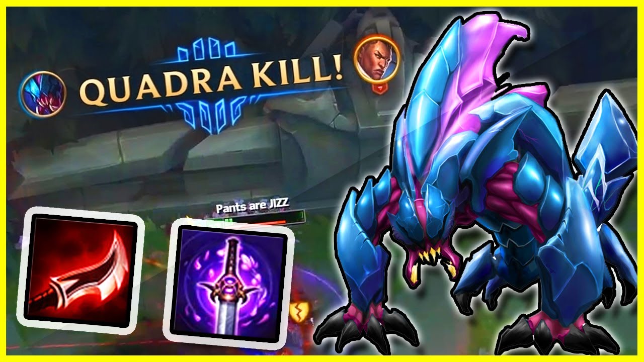 7.11 ASSASSIN REK'SAI REWORK! - FULL LETHALITY AD & UNBELIEVABLE QUADRA ...