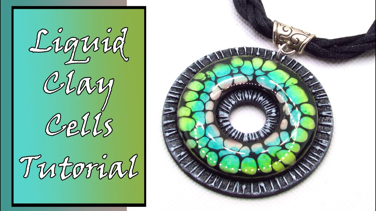 Liquid Polymer Clay Cells Technique - YouTube